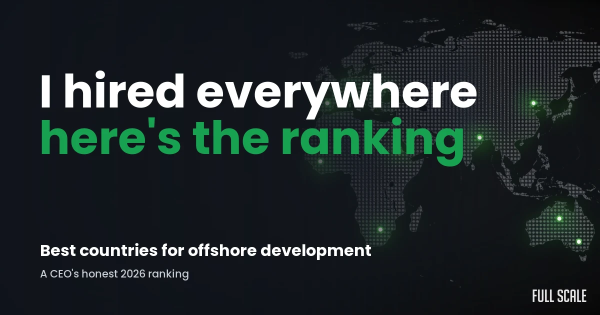 Best Countries for Offshore Software Development in 2026: A CEO’s ...
